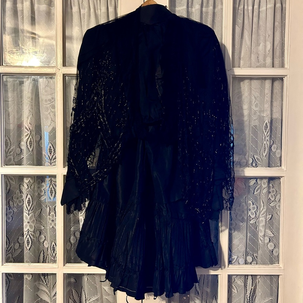 Antique 3 Piece Mourning Dress: Victorian/Edwardian E… - Gem